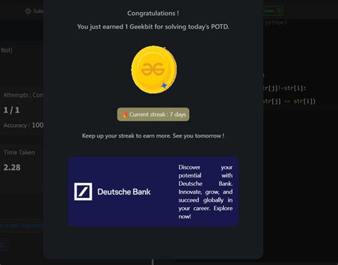 pushkar kumar on linkedin geekstreak2024 geeksforgeeks problemsolving codingchallenge…
