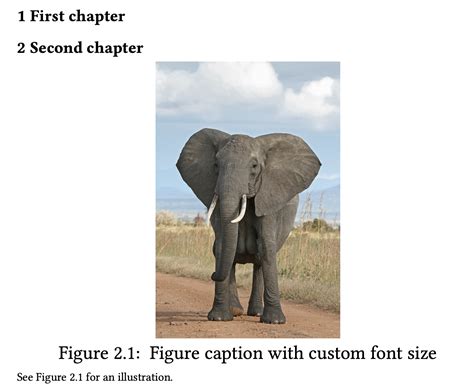 Quarto How To Control The Font Size Of Figure Captions And Include