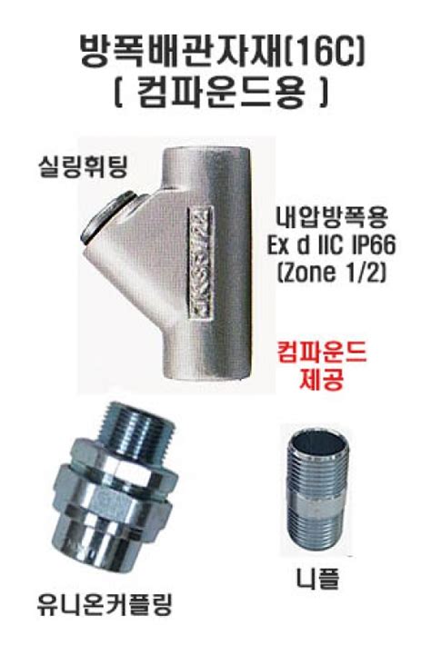 실링휘팅 And 유니온커플링 16c