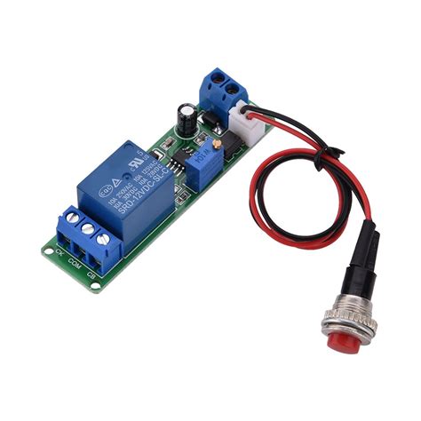 DC V Timer Module Adjustable Timer Delay Turn Off Module Timing Relay Time Switch Sec