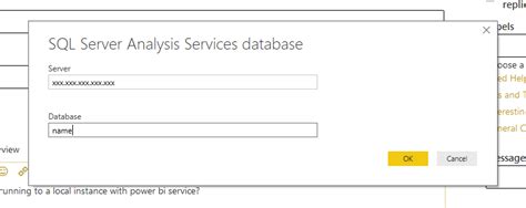 Get Data Power Bi Desktop From Local Ssas Microsoft Fabric Community