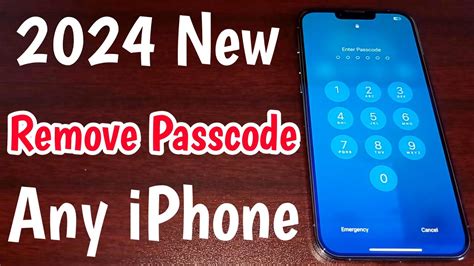 2024 New Remove IPhone Passcode How To Unlock IPhone If Forgot Passcode YouTube