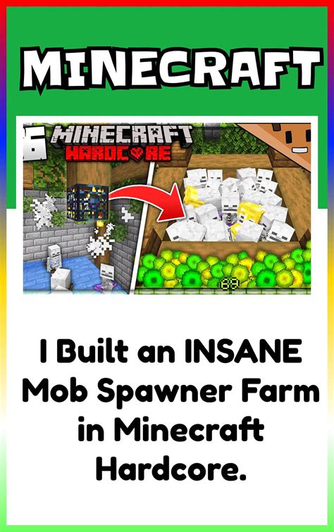 Minecraft Survived I Built An Insane Mob Spawner Farm In Minecraft