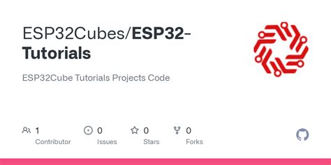 Github Esp32cubesesp32 Tutorials Esp32cube Tutorials Projects Code