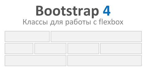 bootstrap 4 Классы для работы с flexbox · ИТ Шеф
