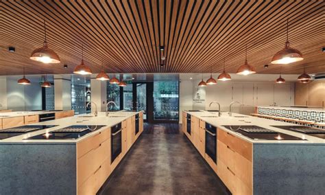 Cooking School Interior Restaurant Kitchen Design Cooking School Design