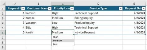 🌟 excel tip 1 streamline service requests with data validation 🌟