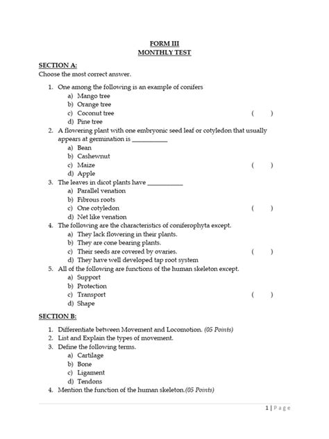 Form Iii Pdf