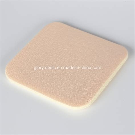 Silicone Adhesive Foam Absorbent Dressing China Waterproof Medical