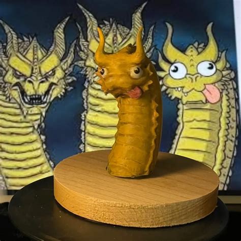 Free Other Stl Download Dragon Meme King Ghidorah Kevinby Ning
