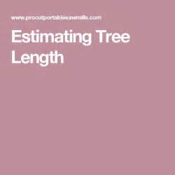 Estimating Tree Length Tree Length