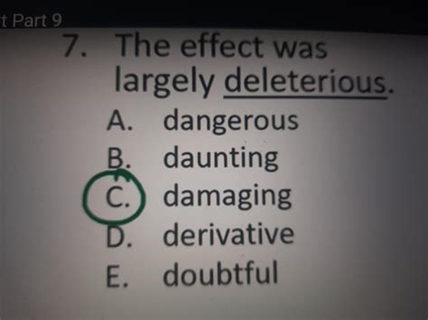 Gregmat Gre Vocabulary Test Part 9 R Gre