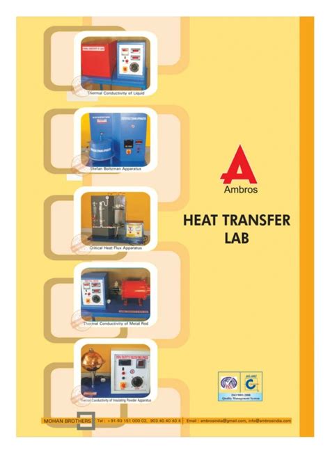 Ppt Heat Transfer Lab Equipment Manufacturers Powerpoint Presentation