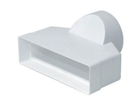 Rectangular Ducting To Short Round Connector Icon Building Products