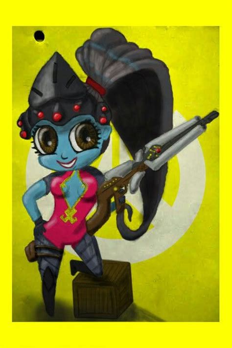 Widowmaker Overwatch Chibi Widowmaker Widowmaker Overwatch Chibi