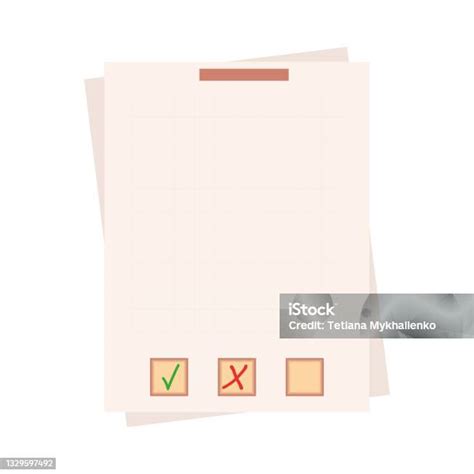 설문조사 양식 종이 페이지 또는 체크리스트 시험 시험 설문지 또는 퀴즈를 선택합니다 질문 및 답변을 선택하고 표시를 확인합니다 설문 조사 양식 보고서 일정 투표의 결과 벡터