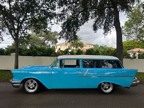 1957 Chevrolet 150 2 Door Station Wagon For Sale
