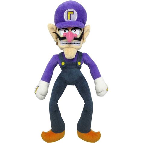 Saneibōeki Waluigi Plush Toy Nintendo Super Mario All Star Collection