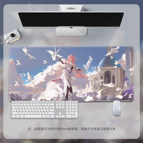 Honkai Impact 3rd Mouse Pad Elysia Keyboard Pad Yae Sakura Acgn Fuhua Game Rita Rossweisse Table