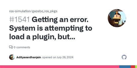 Getting An Error System Is Attempting To Load A Plugin But Detected An Incorrect Plugin Type