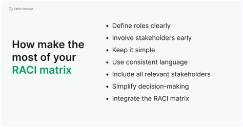 Maximizing Stakeholder Engagement With The RACI Matrix