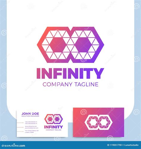 Infinity Symbol Logo Design Infinity Logo Template Infinity Media Logo Editorial Stock Photo