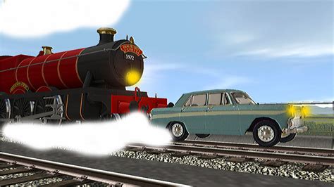 Hogwarts Hall And Flying Ford Anglia Trainz By Flyingfoxandbambi On