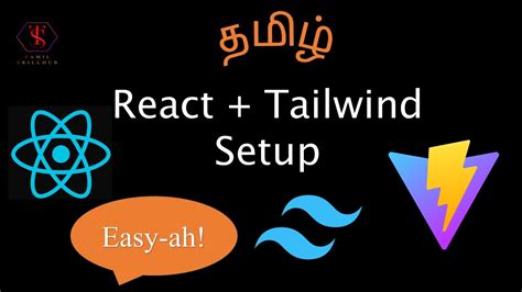 React La Tailwind Css Setup Easy Ah Vite Tailwind Css Setup With