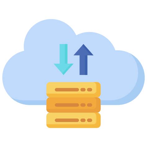Cloud Server Generic Color Fill Icon