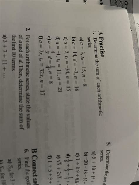 [grade 11 Functions Arithmetic Series] R Homeworkhelp