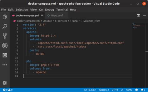 Apache mit PHP in Docker Compose performant ausführen U Labs