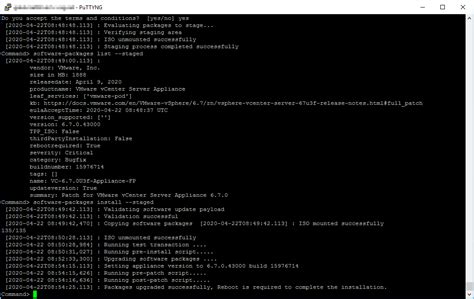 Update Installation Failed Vcenter Is Non Operational Polar Clouds