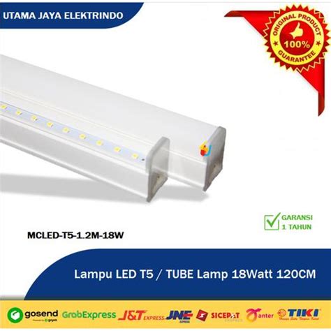 Jual Lampu LED T5 Tube Lamp 18 Watt 120cm KINGLED PUTIH Jakarta Barat UTAMA JAYA