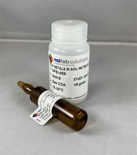 TCLP Metals In Soil SPEI NSI Lab Solutions