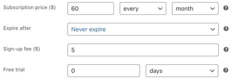 [woocommerce subscriptions] display subscription details in the product