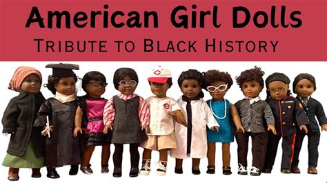 American Girl Dolls Tribute To Black History Youtube