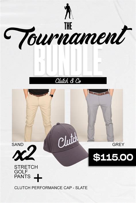 Mens Golf Bottoms Shorts Pants Chinos And Joggers Clutch And Co