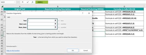 Substring In Excel Formula Function Top 3 Ways To Extract Substring