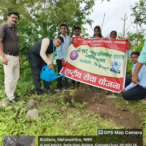 Tree Plantation Drive By NSS Unit Of RSCP Rajarshi Shahu College Of Pharmacy Buldana