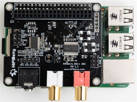 3 HifiBerry DAC ADC On Top Of Raspberry Pi Download Scientific Diagram