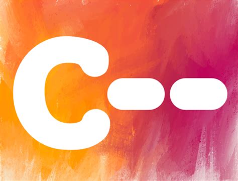 What Is C C Minus Minus Coding Dots