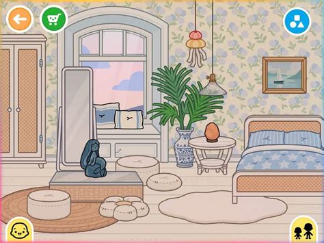 Toca Boca Coastal Villa Bedroom In 2025 Cute Room Ideas Coastal Villa