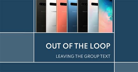 How To Remove Yourself From Group Text Android The Droid Guy