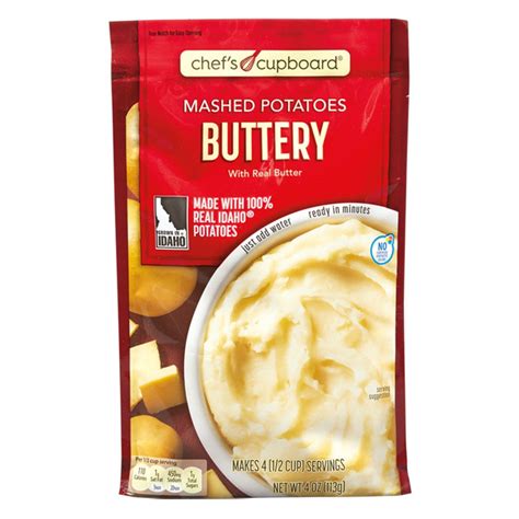 Chefs Cupboard Homestyle Butter Mashed Potatoes Same Day Delivery Or
