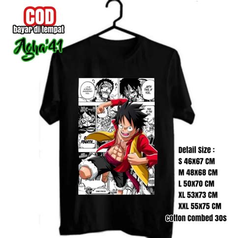 Kaos Komik One Piece Lazada Indonesia