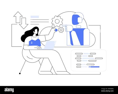 Cloud Robotics Abstract Concept Vector Illustration Stock Vector Image Art Alamy