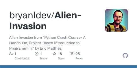 Github Bryanldev Alien Invasion Alien Invasion From Python Crash Course A Hands On Project
