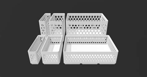 Gridfinity Hex Bins All Sizes By Max Download Free Stl Model