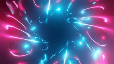 Purple Blue Electrical Glow Energy In A Spiral Tunnel Vj Loop 3d Background 18756074 Stock Video