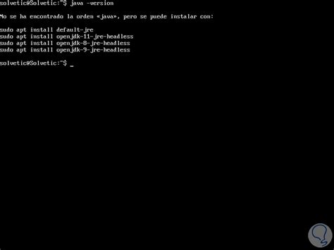 Cómo instalar Java con comando APT en Ubuntu Solvetic